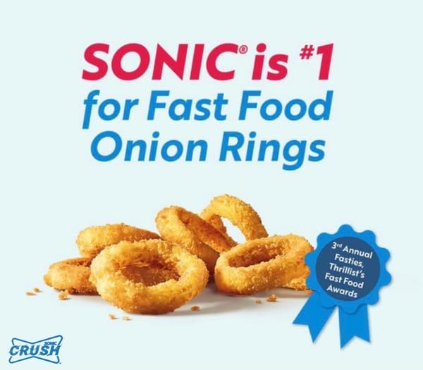 Sonic Onion Rings: The Perfect Pairing to Your Favorite Burgers and ...