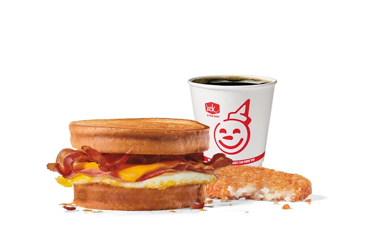 Jack Supreme Sourdough Breakfast Sandwich Combo: A Flavorful Start to ...